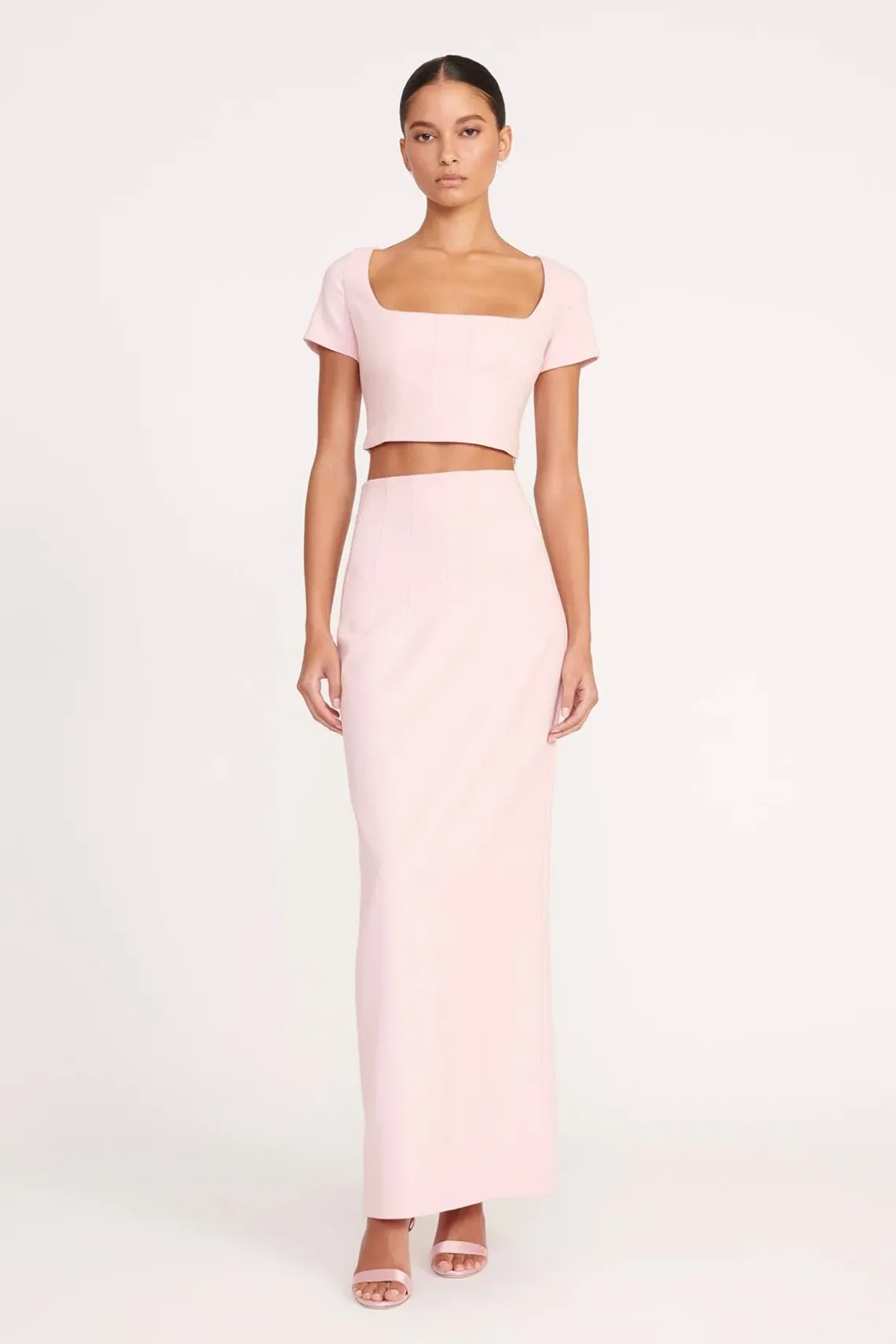 JEREMIAH SKIRT CHERRY BLOSSOM - Shop STAUD